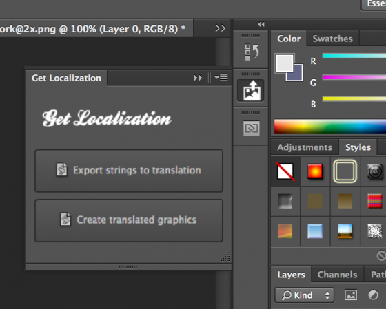 Photoshop翻译工具 | Locren