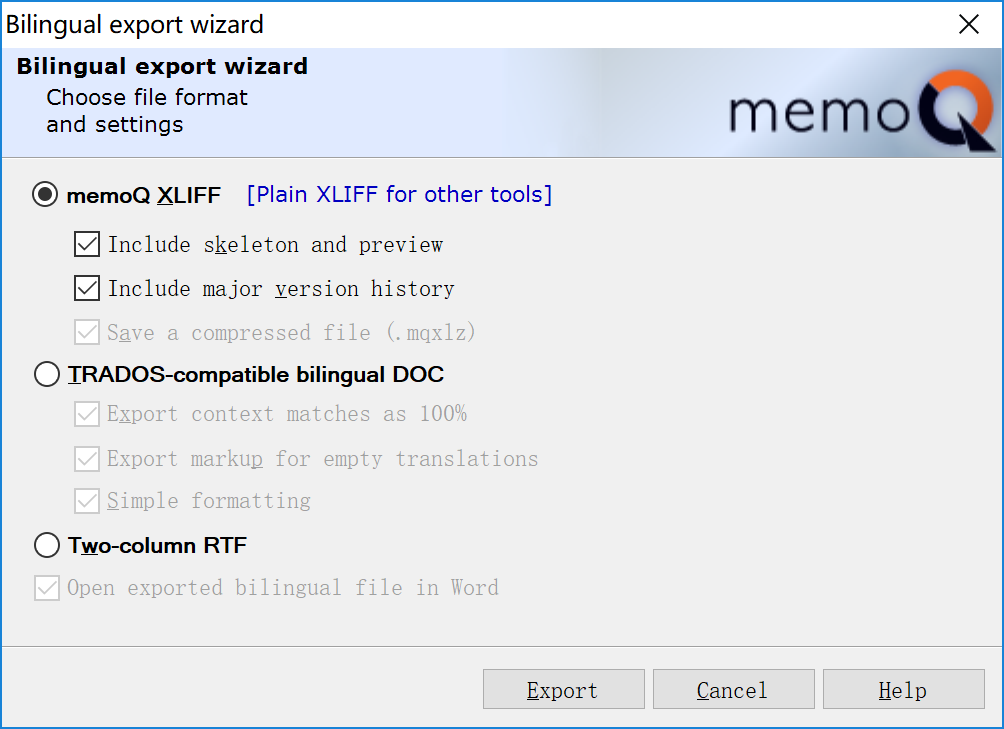 使用Xbench无缝校对Trados和MemoQ项目 | Locren