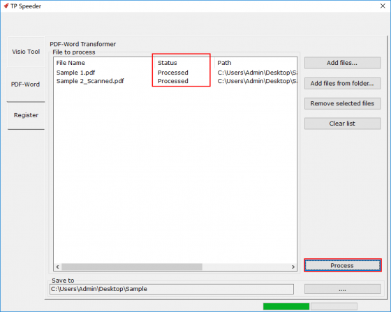 PDF-Word Transformer | Locren